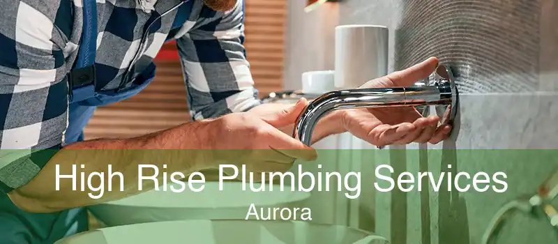 High Rise Plumbing Services Aurora - High Rise Backflow Prevention